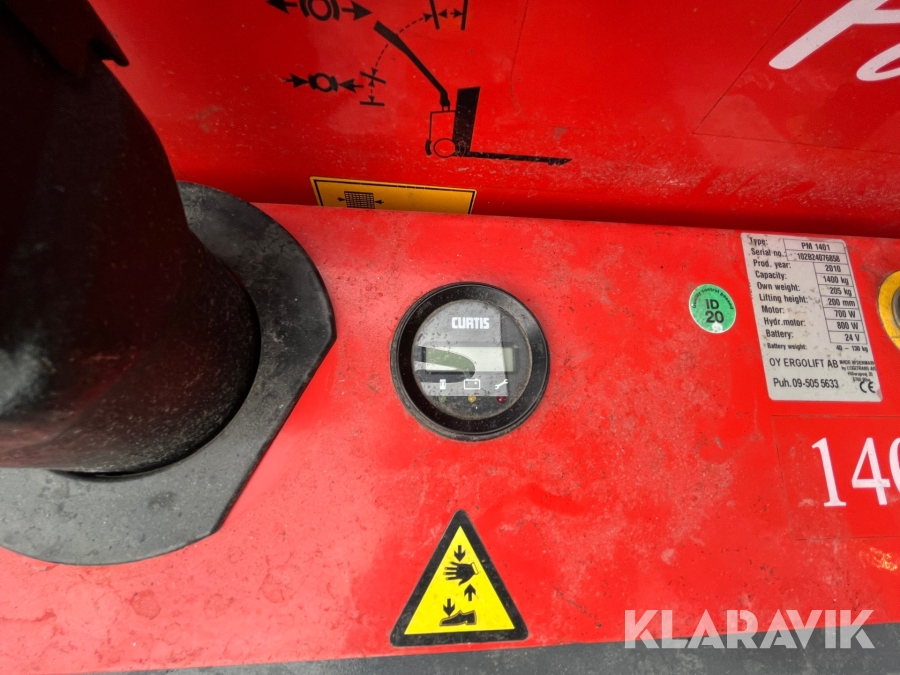 Eltruck/Låglyftare Logitrans Panther Mini PM 1401, Klippan,