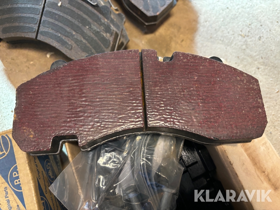 Bromsbelägg 3 st satser BPW, Härnösand, Klaravik auktioner
