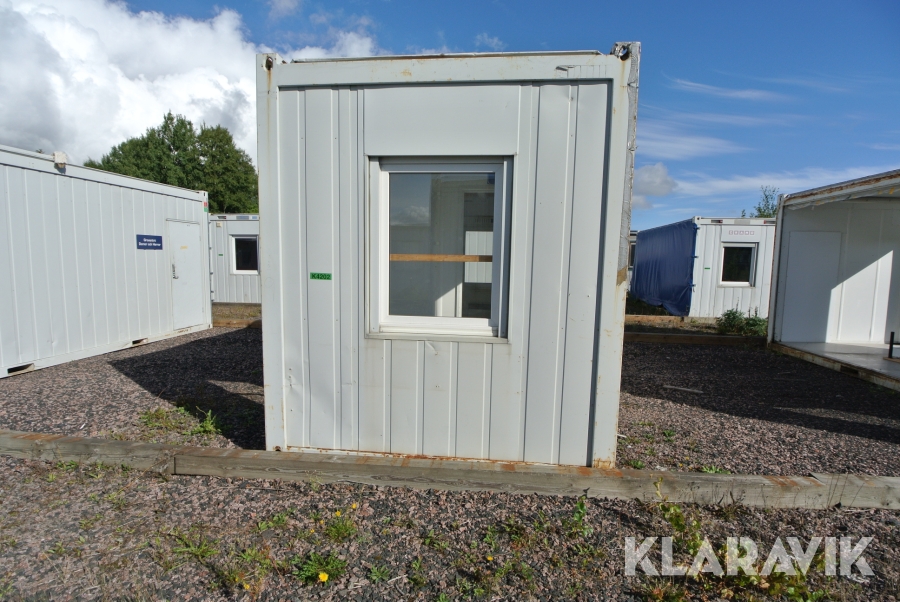Containermodul CTX containex K0 med genomgång, Jönköping,