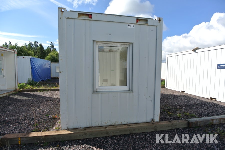 Containermodul CTX containex K0 med genomgång, Jönköping,