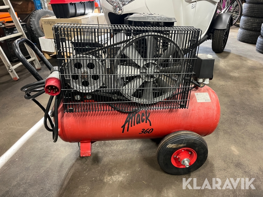 Kompressor Attack 360, Gävle, Klaravik auktioner