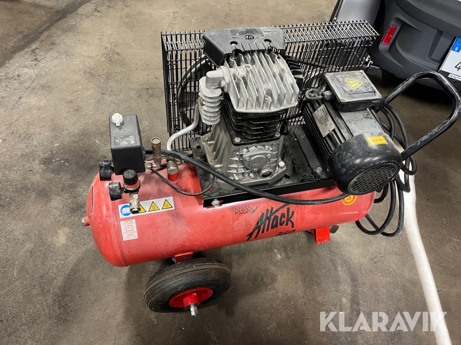 Kompressor Attack 360, Gävle, Klaravik auktioner