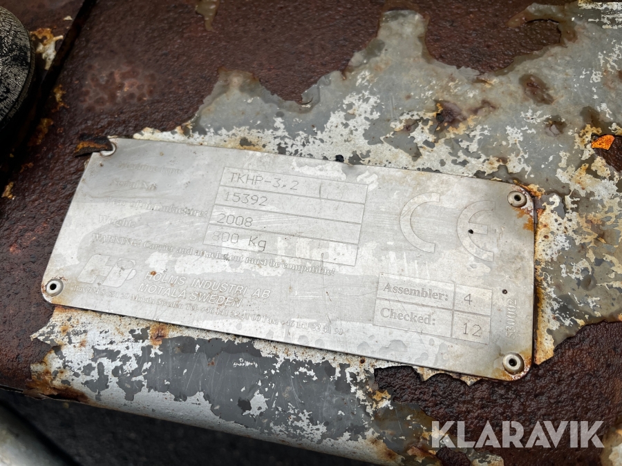 Plog Holms TKHP-3.2, Vallentuna, Klaravik auktioner