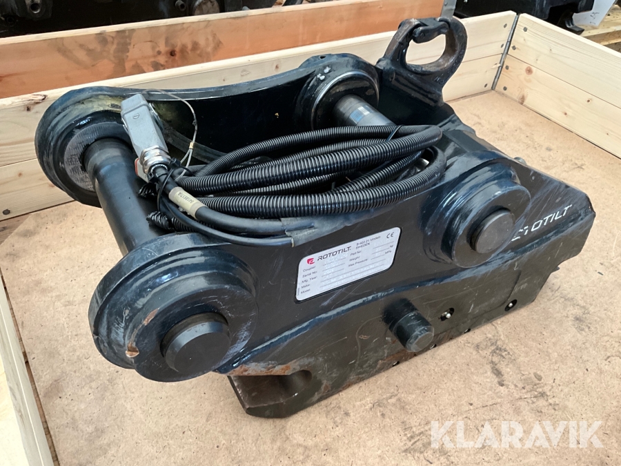 Maskinfäste Rototilt MCQC45, Vindeln, Klaravik auktioner