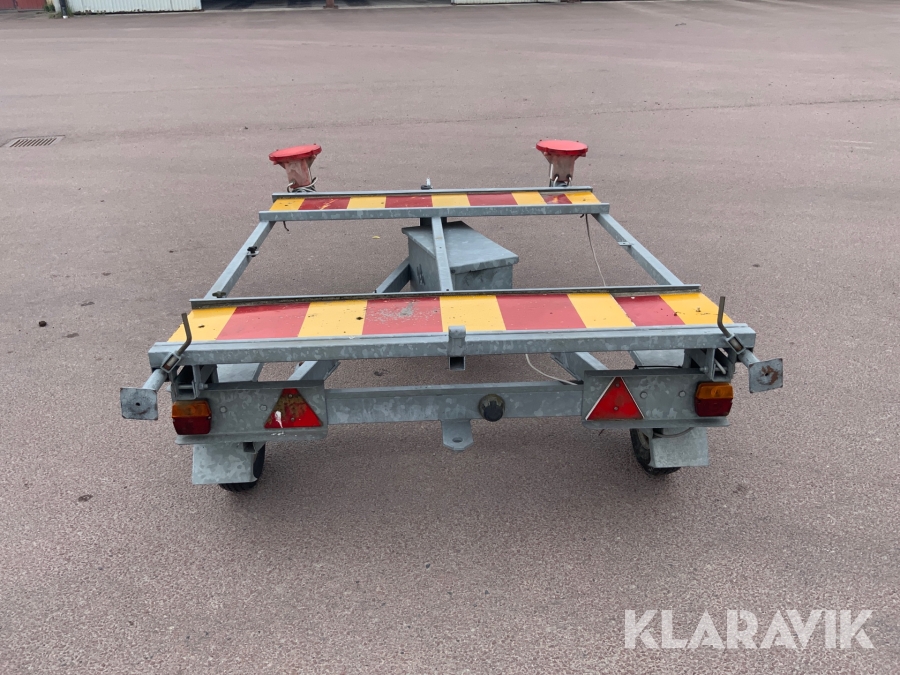 Skyltvagn Blinkfyrar AB Minivagn, Kalmar, Klaravik auktioner