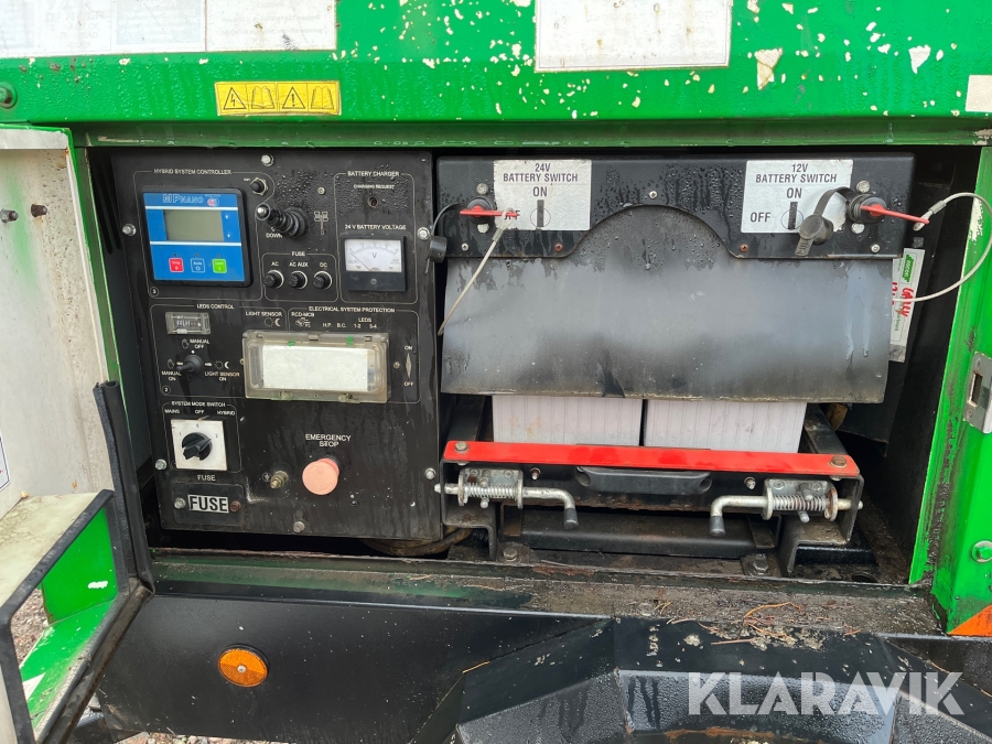 Belysningsmast Generac, Sigtuna, Klaravik auktioner