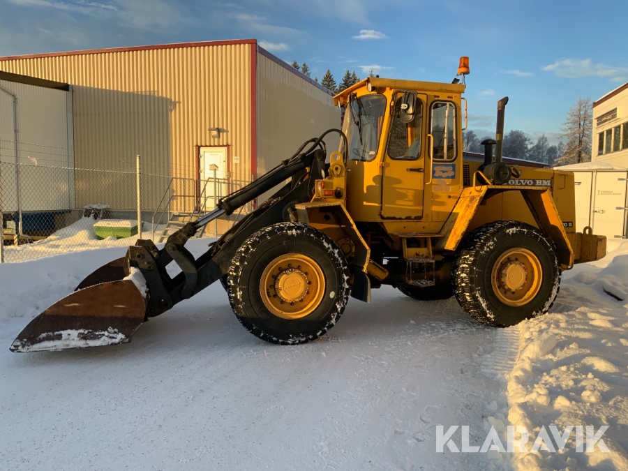 Hjullastare Volvo BM 4300B, Umeå, Klaravik auktioner