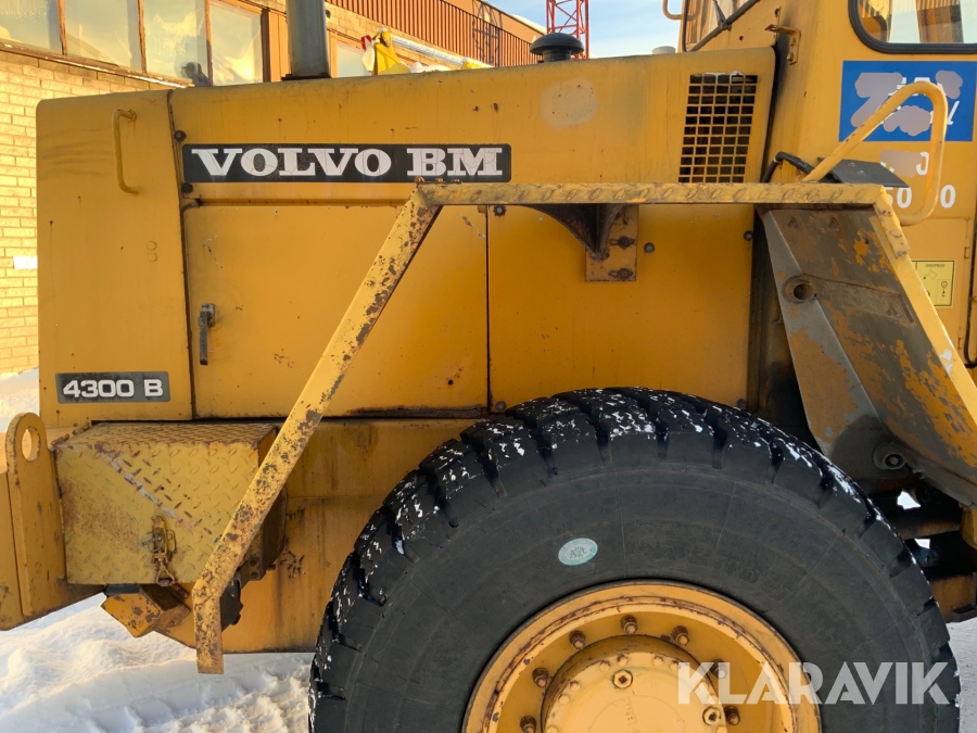 Hjullastare Volvo BM 4300B, Umeå, Klaravik auktioner