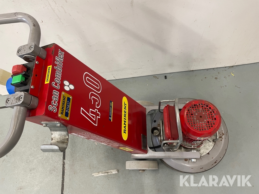 Golvslipmaskin Scanmaskin Combiflex450, Svalöv, Klaravik au