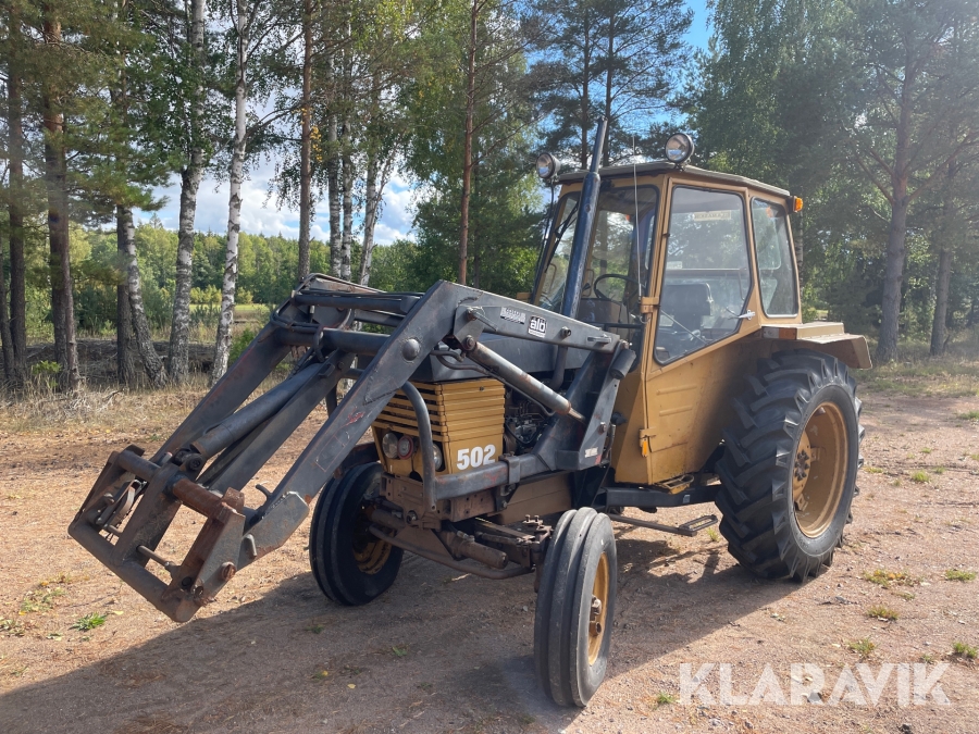 Traktor Valmet 502, Hultsfred, Klaravik auktioner