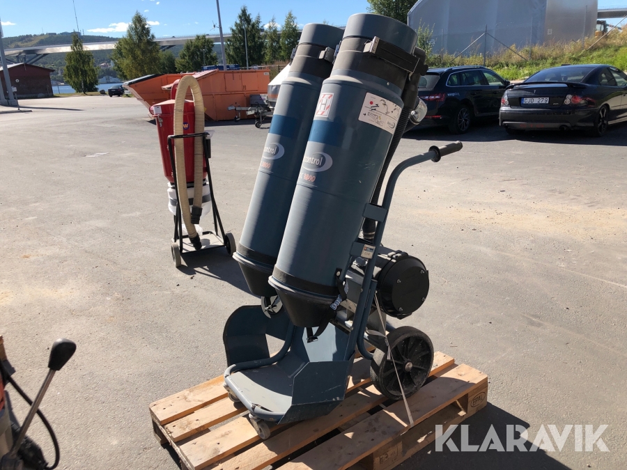 Klaravik Auktioner | Stoftavskiljare Dustcontroll DC 3800 Twin