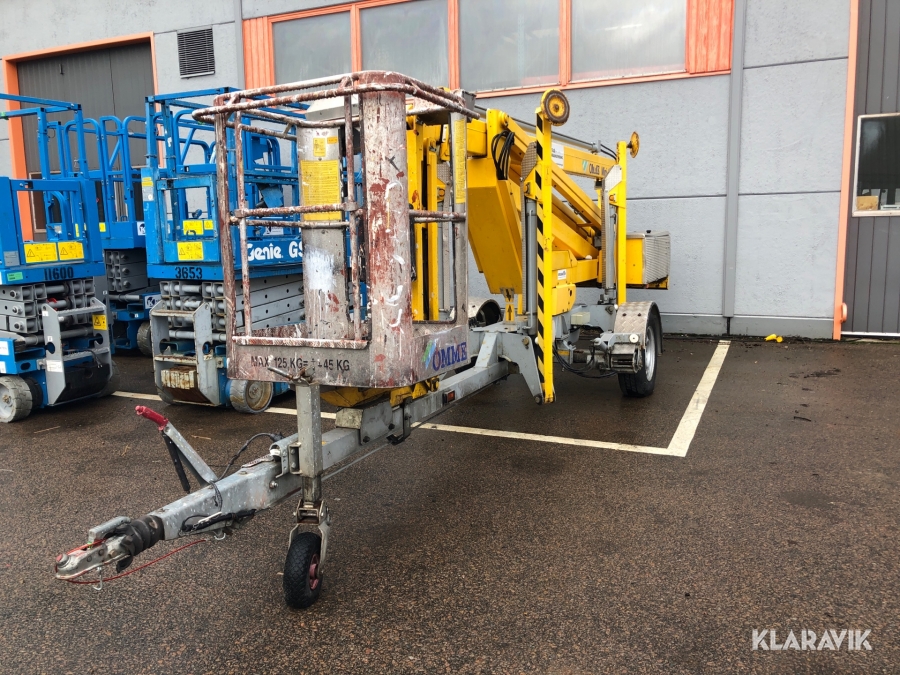 Släpvagnslift arbetsplattform Omme