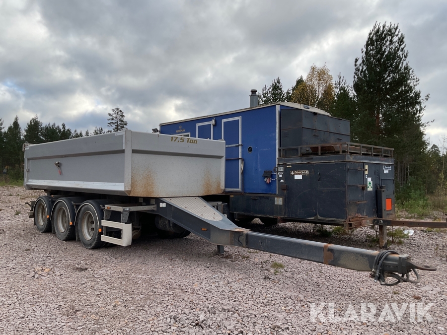 Gruskärra BNS Container AB BNS Trailer, Hagfors, Klaravik au