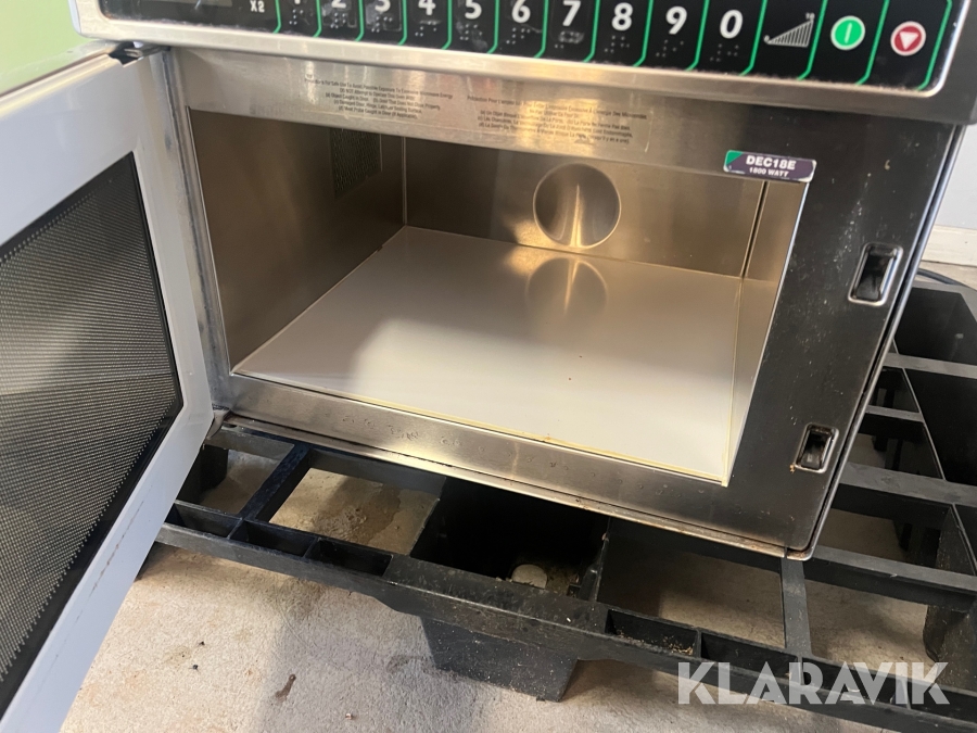 Mikrovågsugn Menumaster Commercial DEC18E2, Lidköping, Klara