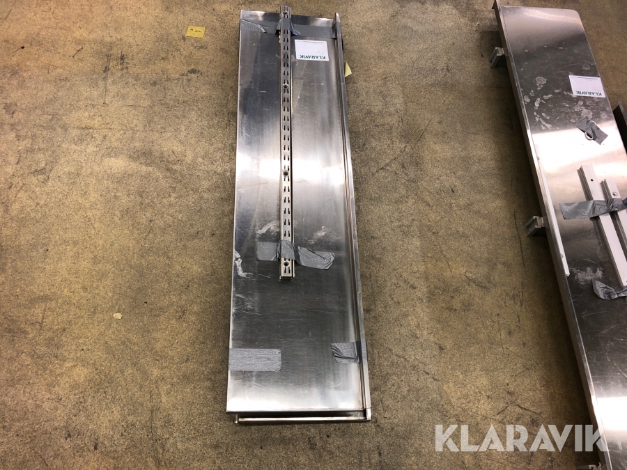 Rostfria hyllor Inkl konsoler