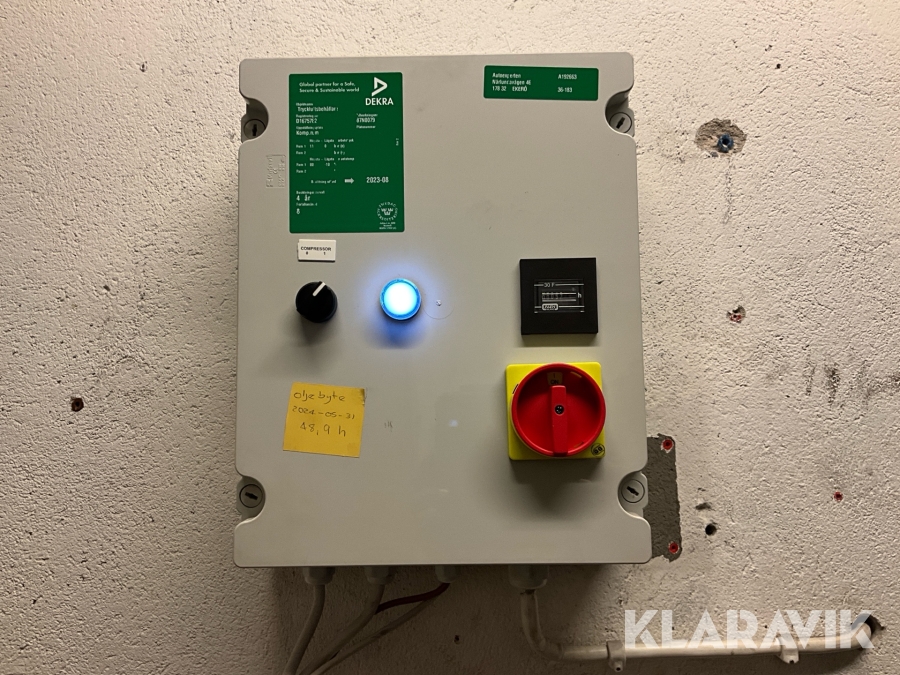 Kompressor Fini Advanced BK120, Ekerö, Klaravik auktioner