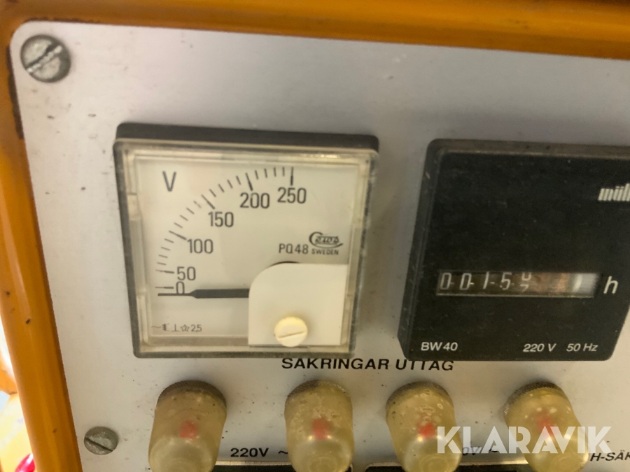 Generator Robin RGX5500, Malmö, Klaravik auktioner