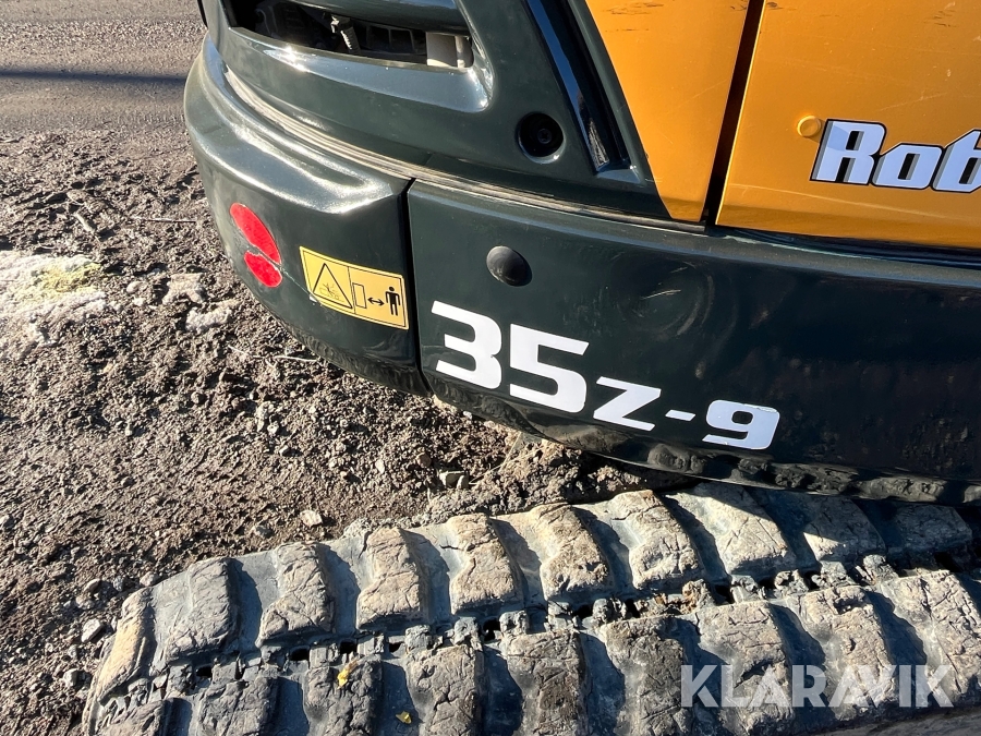 Grävmaskin Hyundai Robex 35Z-9, Norrtälje, Klaravik auktione