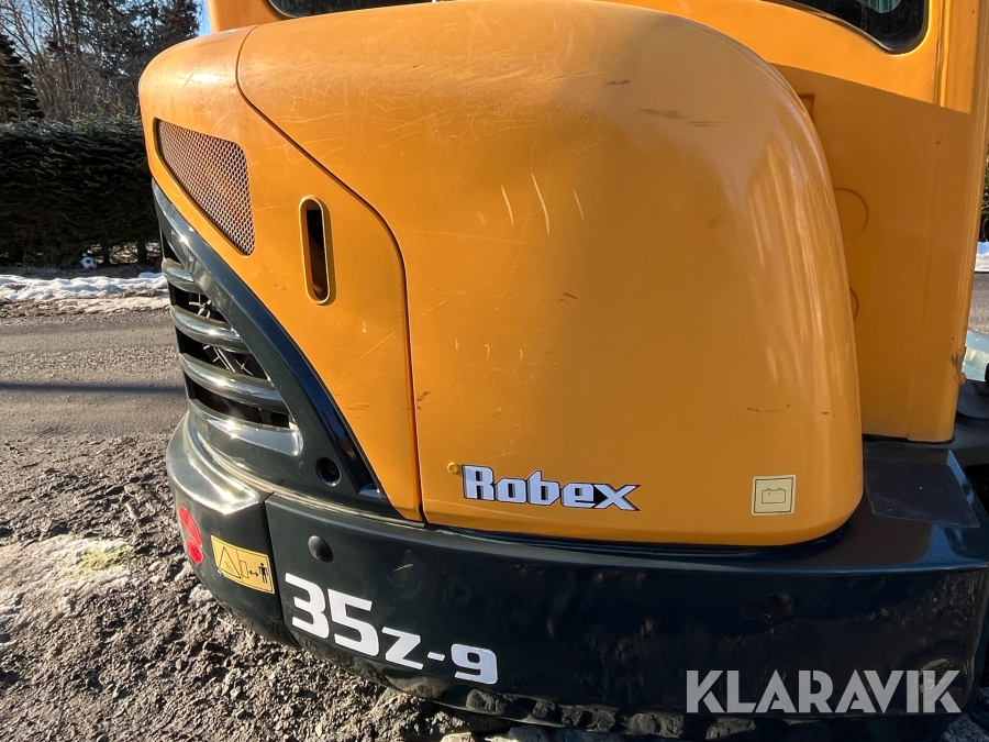 Grävmaskin Hyundai Robex 35Z-9, Norrtälje, Klaravik auktione