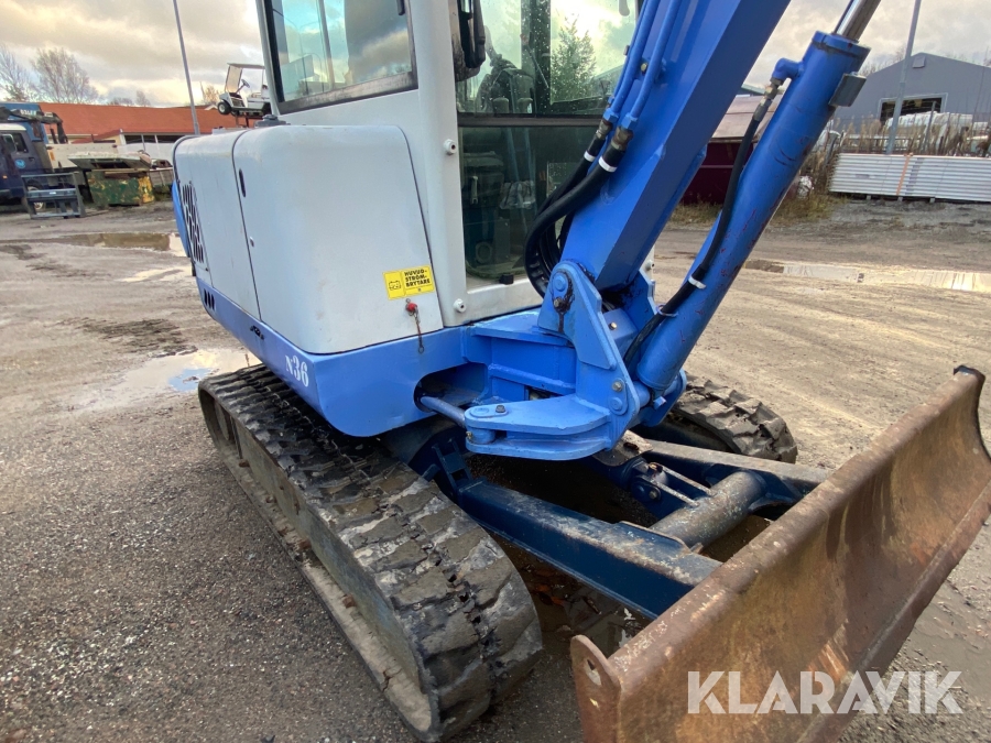 Grävmaskin Nagano N 36, Norrtälje, Klar