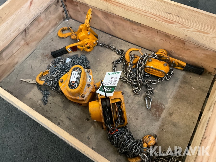 Lyftblock Kito Mighty 2000/1(3st) LB 2500/1, Jönköping, Klar