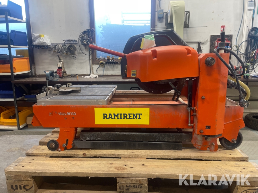 Kapmaskin el Sten, tegel & betong Husqvarna TS400F, Svalöv,