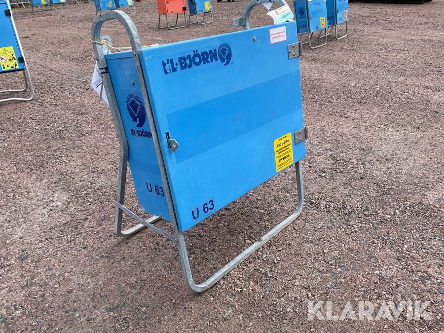 Elcentral El-Björn U 63, Jönköping, Klaravik auktioner