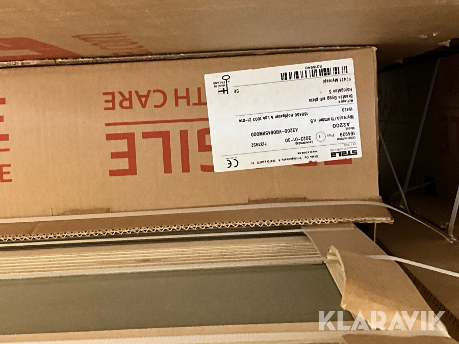 Diskbänkar Stala, Vetlanda, Klaravik auktioner