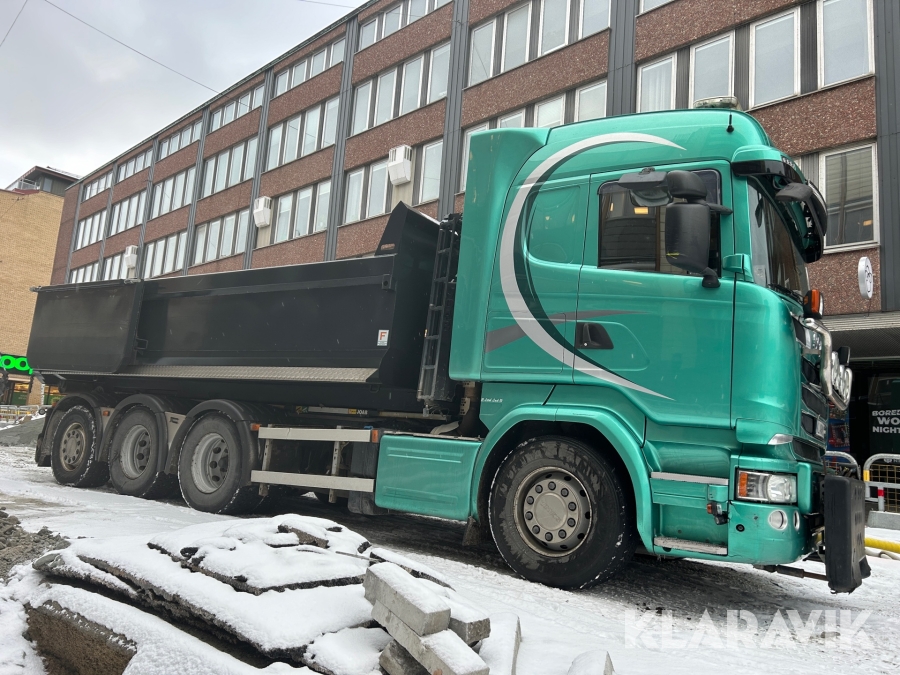Lastväxlare Scania R730 8X4, Göteborg, Klaravik auktioner