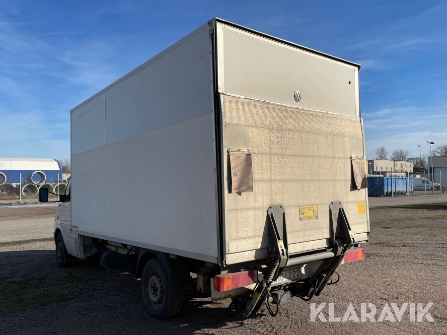 Lätt lastbil med bakgavellyft Volkswagen LT35