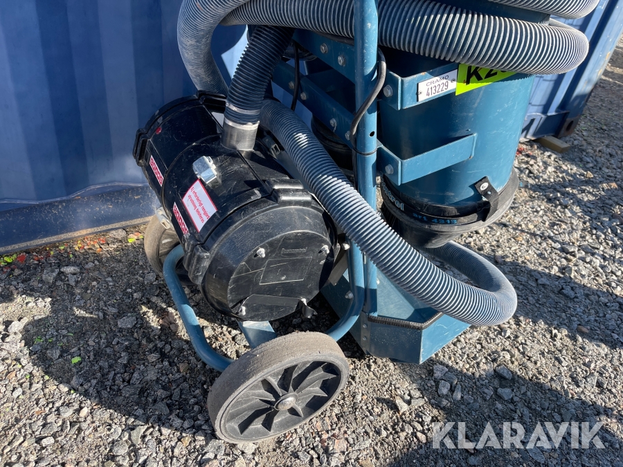 Stoftavskiljare Dustcontrol DC3800 C Twin, Kungälv, Klaravi