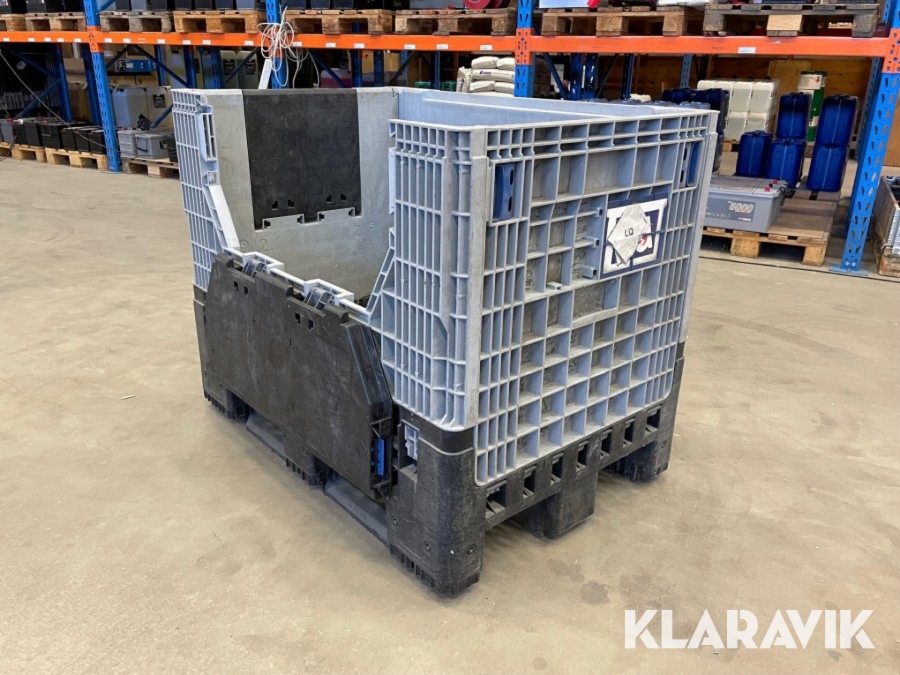 Plastcontainer 620l 10st