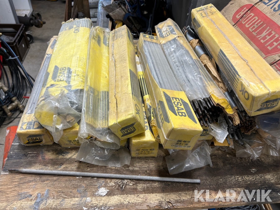 Svets elektroder 50 st paket ESAB, Vara, Klaravik auktioner