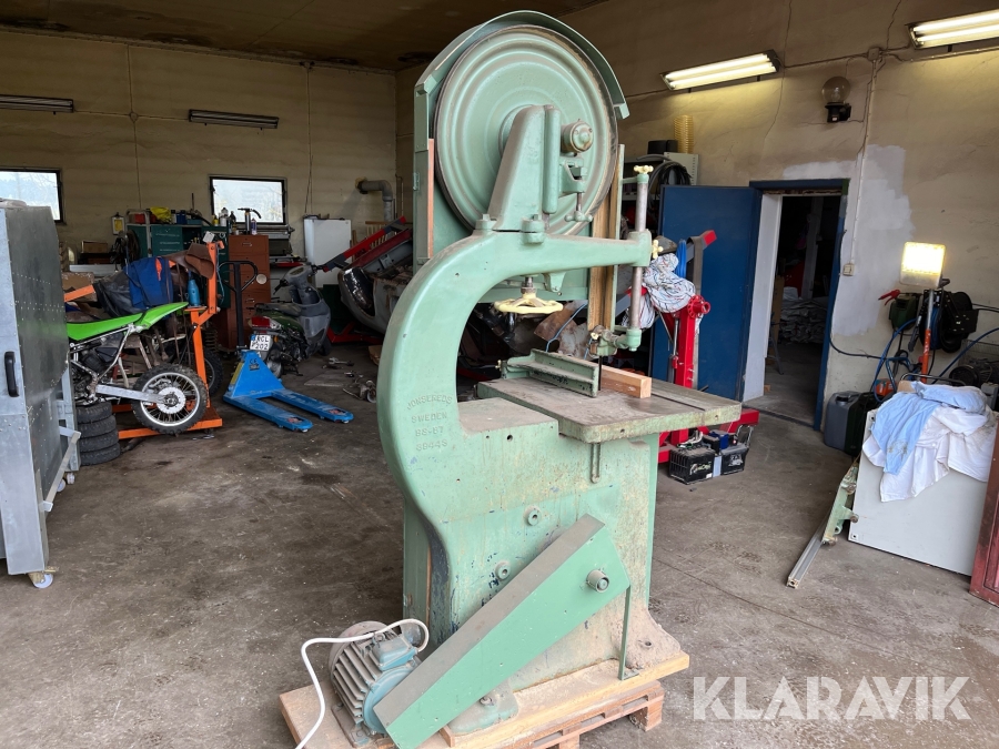 Bandsåg Jonsereds BS-B7, Gotland, Klaravik auktioner