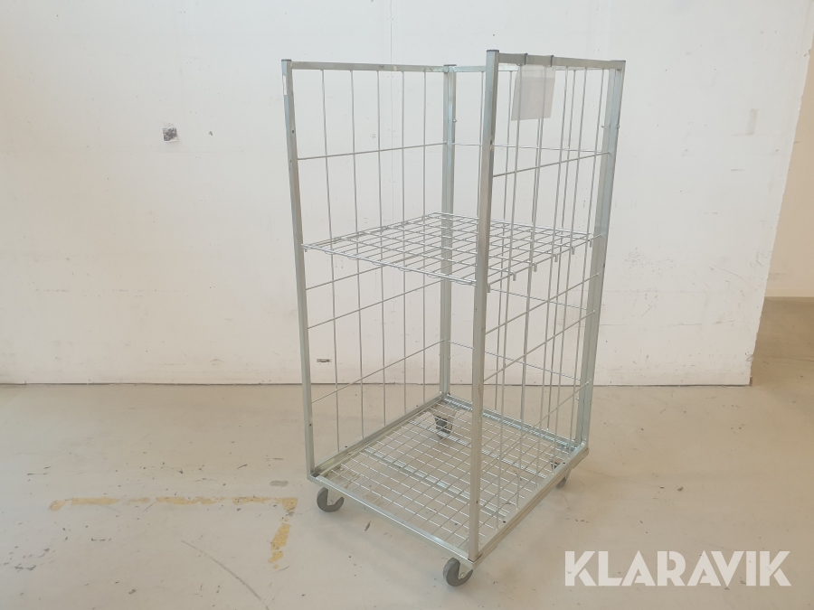 Post/ Paketvagnar 19st med 18st flyttbara hyllplan, Tranås,