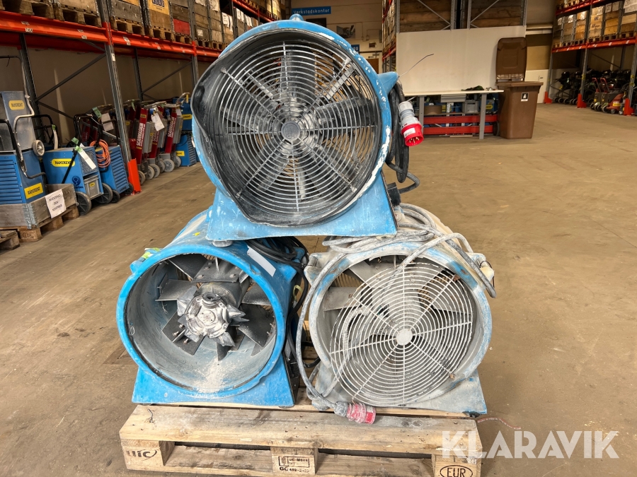 Fläkt ventilation Americ Vaf 8000, Svalöv, Klaravik auktione