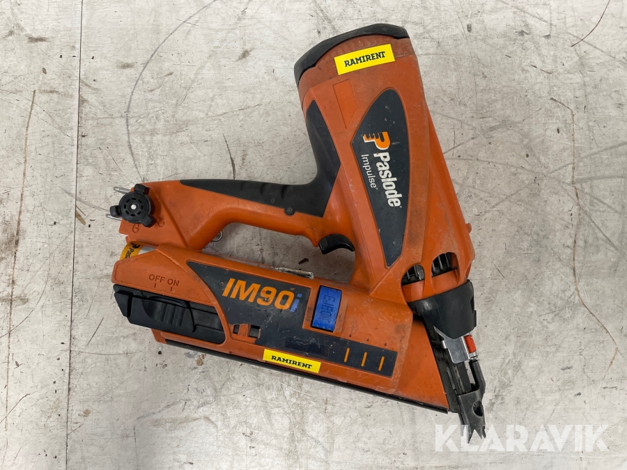 Klaravik Auktioner | Spikpistol gasdriven Paslode IM90