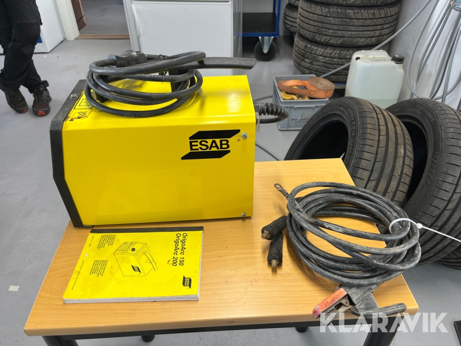 Elsvets Esab Origoarc 150, Hallstahammar, Klaravik auktioner