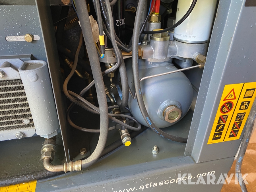 Kompressor Atlas Copco GX 3, Stockholm, Klaravik auktioner