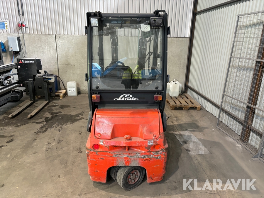 Truck Linde E16-02, Stockholm, Klaravik auktioner