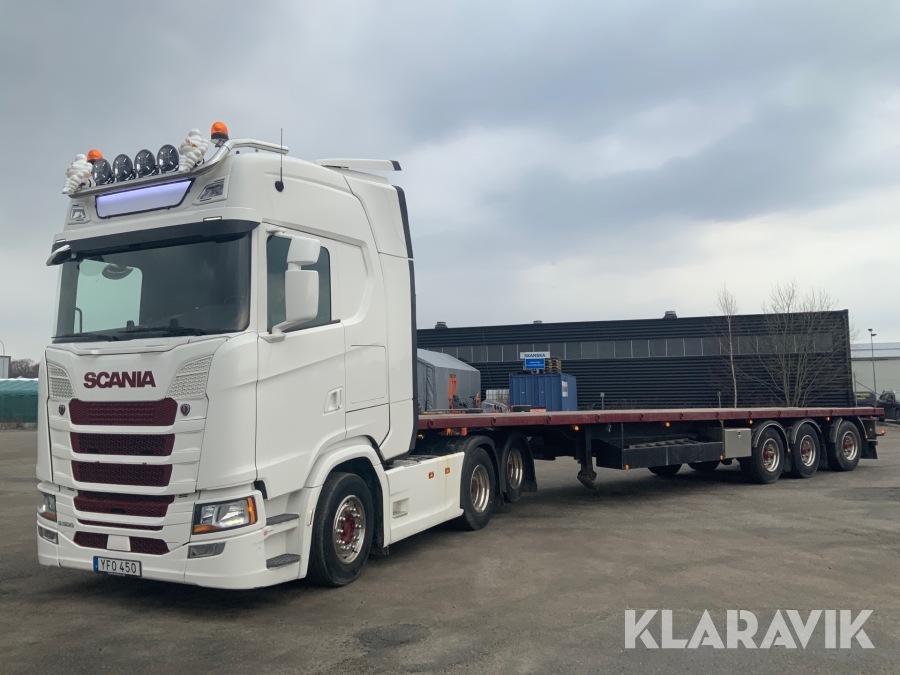 Lastbil Scania S500, Strängnäs, Klaravik auktioner