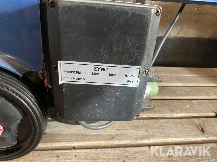 Åkgräsklippare, vedklyv m.m. McCulloch mfl.