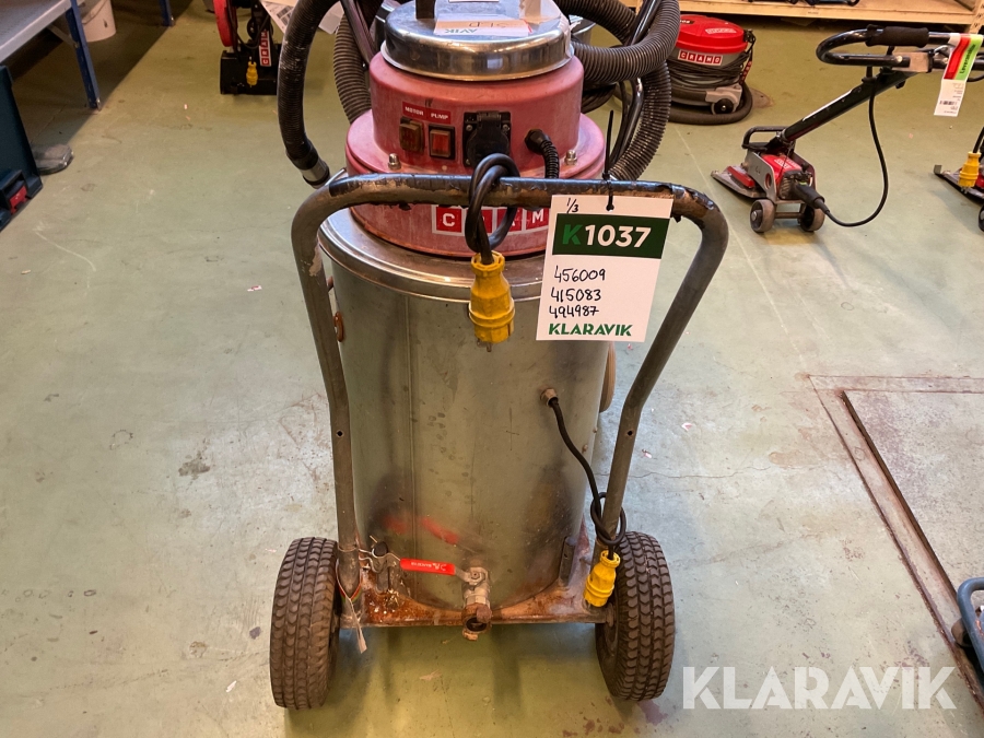 Våtsug Pullman Ermator W70P, Jönköping, Klaravik auktioner