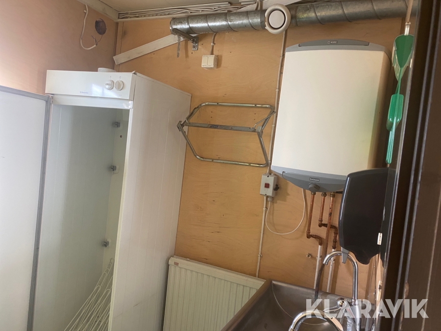 Bod med dusch, omklädning, fikarum Nybronäs, Kalix, Klarav