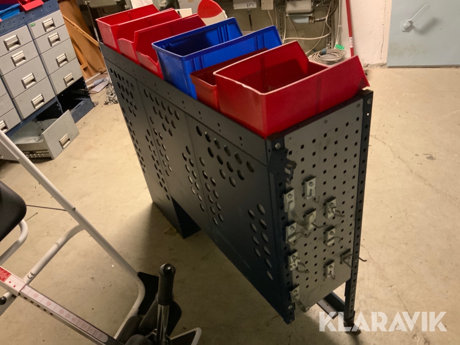 Verkstadsinredning till transportbil HH modul system, Katrin