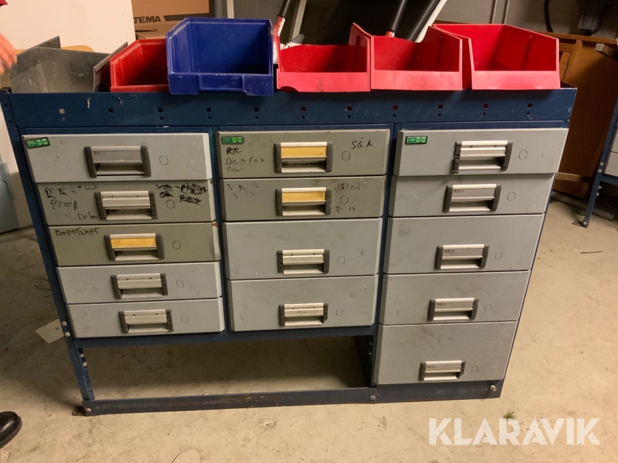 Verkstadsinredning till transportbil HH modul system, Katrin