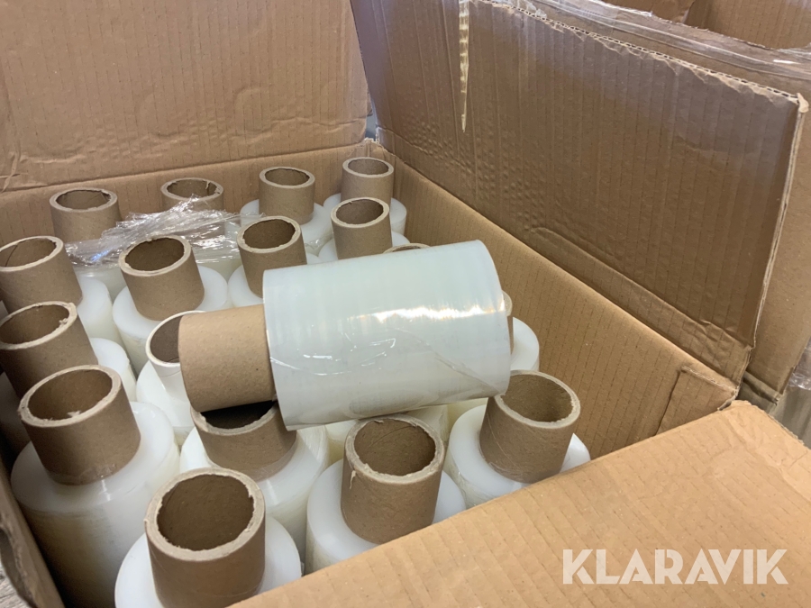 Handsträckfilm för manuell emballering, Alvesta, Klaravik au