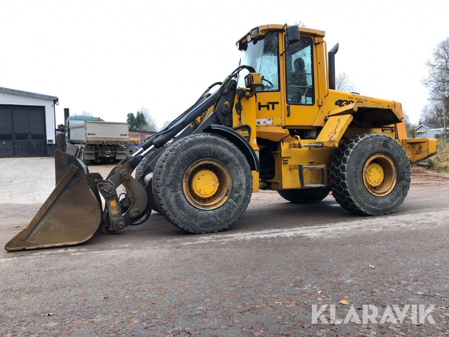 Klaravik Auktioner | Hjullastare JCB 436B med skopa