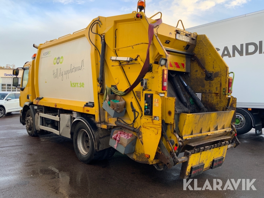 Sopbil Volvo FE 320, Oskarshamn, Klaravik auktioner