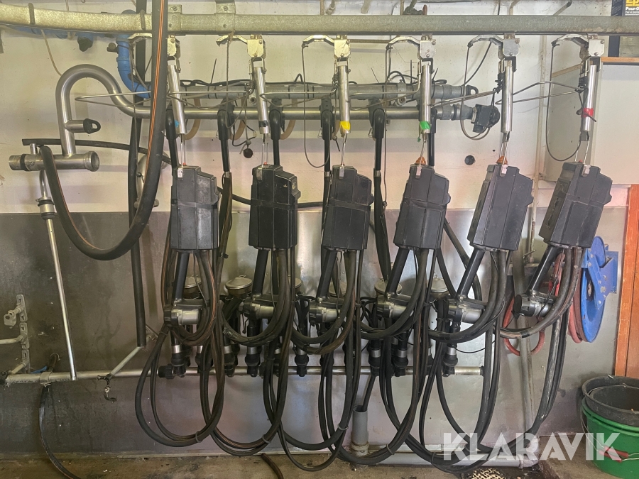 Mjölkmaskiner/Milkmaster 6st DeLaval